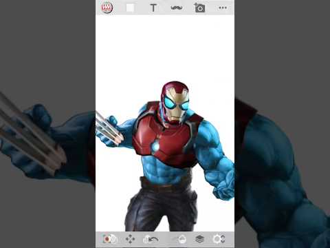 Iron Man + Spider Man + Hulk + Hulkbuster + Captain America + Wolverine | Fusion Art #shorts