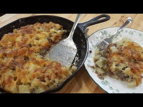 Hamburger Casserole - 100 Year Old Recipe - (Re-Dux) - The Hillbilly Kitchen