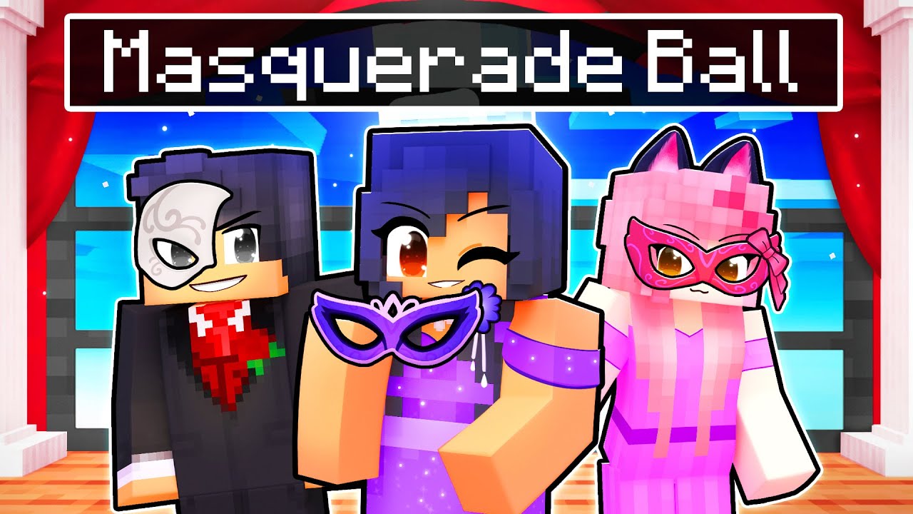 Our First MASKED BALL Dance in Minecraft!