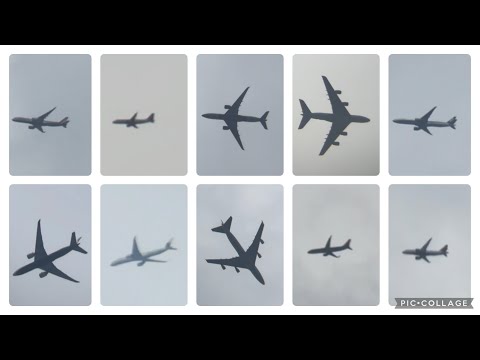 Plane Spotting Amazing JFK Action at home ft. Korean Air A380, EVA Air Cargo B777F, and more!