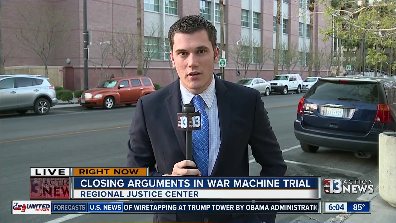 Closing arguments conclude in War Machine trial