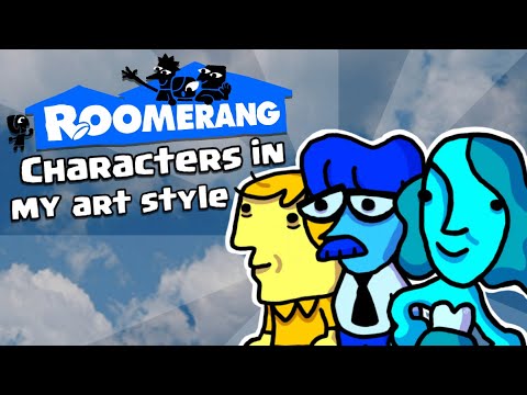 Steam Community :: Video :: Drawing Roomerang Characters in my Art Style