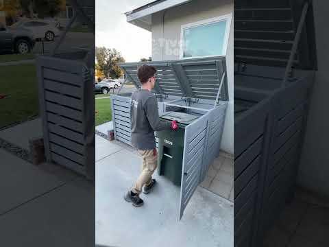 Have you dressed up your trash cans yet? Get into the holiday spirit with our stylish TrashCanBox!