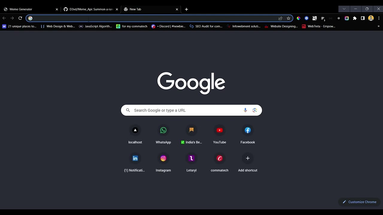 Random MEME Generator Using HTML CSS JavaScript #miniproject