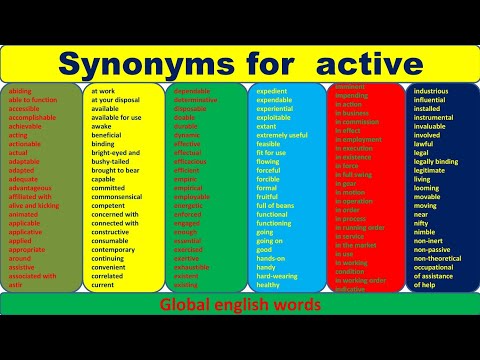 100 synonyms for active|synonyms antonyms|antonyms synonyms for ielts| synonyms antonyms for toefl