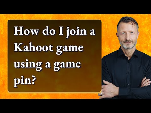 How do I join a Kahoot game using a game pin?