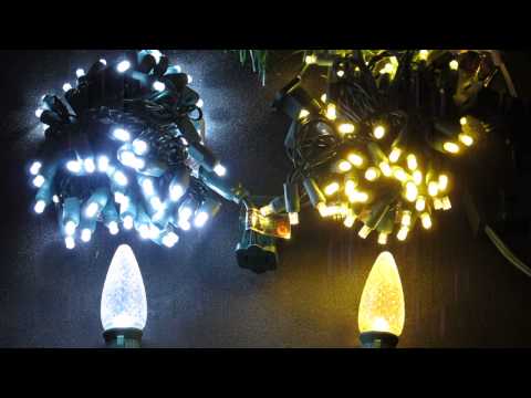 Bright White & Warm White LED Lights
