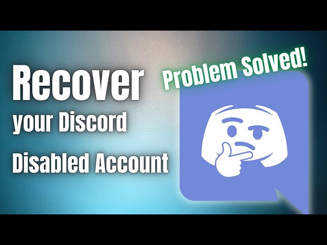 This is How a Disabled Discord Account Look Like [Pictures]