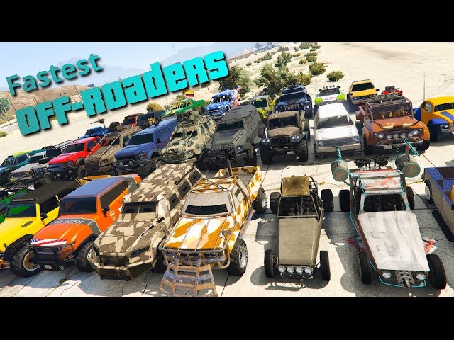 Where to find the Offroad Races in GTA 5