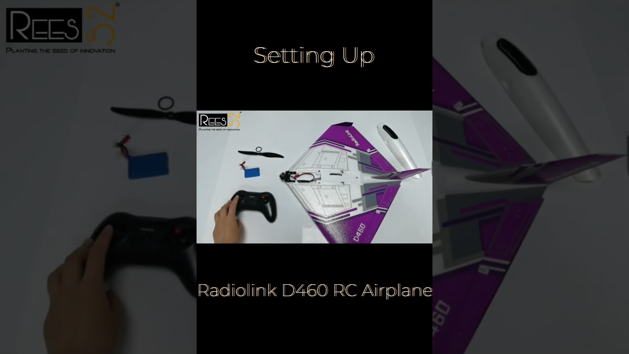 Radiolink D460 RC Airplane Ready to Fly - RTF #plane #airoplane #radiolink #flight #shorts #youtube