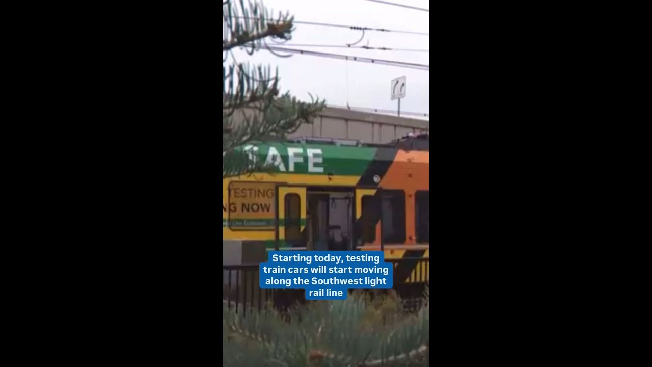 Metro Transit Testing Trains on Green Line Light Rail Expansion