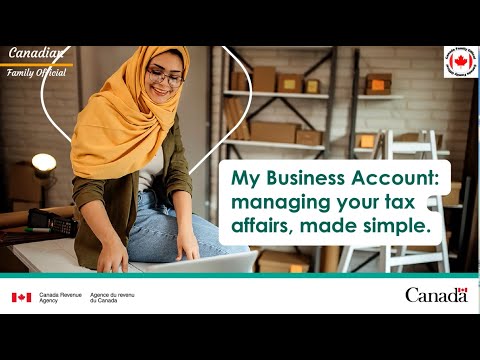 How to Create CRA Business Account 🇨🇦 l My Business Account