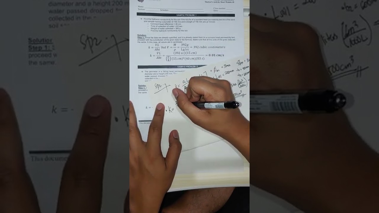 Basic Subsurface Flow Part II: Sample Problem 2
