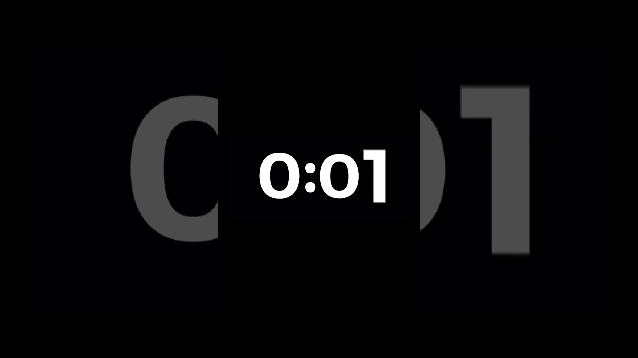 3 Second Timer ⏱️ #time #stopwatch