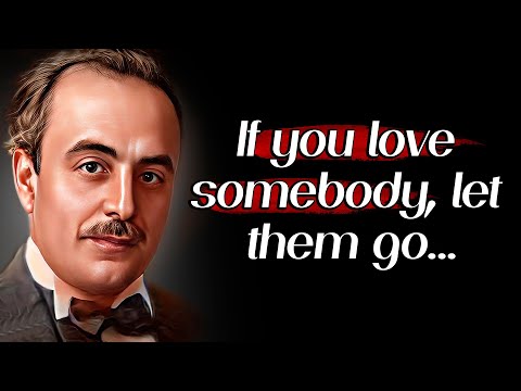 đī¸ Inspirational quotes by Kahlil Gibran about life and love.
