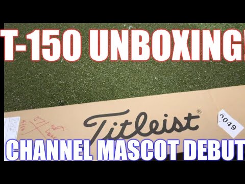 Unboxing my T-150 custom fit irons! [We have a channel mascot?]