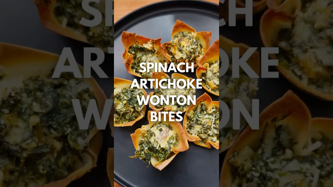 Get Ready for the EASIEST Spinach Artichoke Bites Recipe EVER?