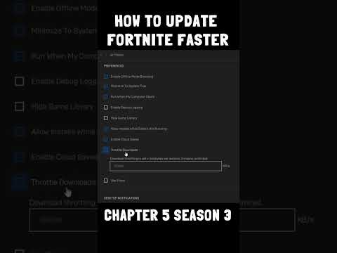 FORTNITE | HOW TO UPDATE FASTER | #fortnite #howto #fortniteclips #epicgames #fortniteupdate