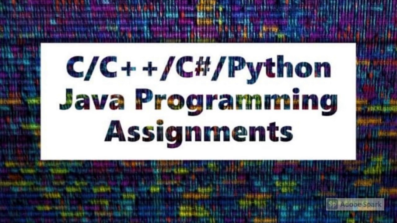 I will do your c cpp python java csharp projects