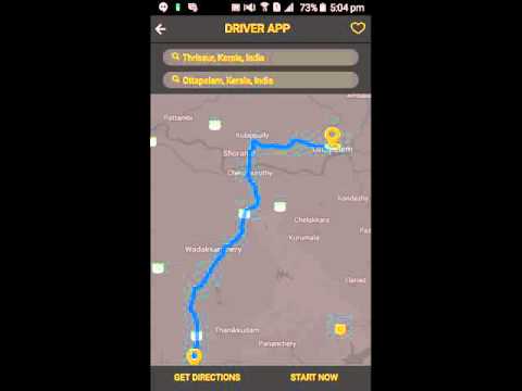 Driver app CMC - Taxi Business Solution Demo
