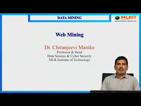 LEC50| Data Mining |Web Structure Mining by Dr. Chiranjeevi Manike