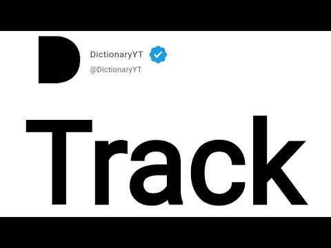 Track Meaning in English