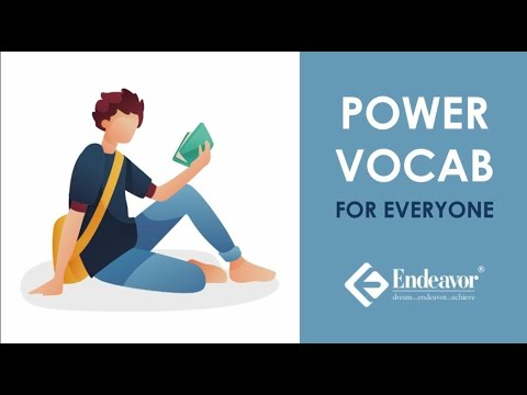 Power Vocab - TIDINGS | Endeavor Careers