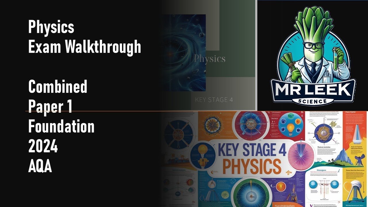 Combined science physics 2024 paper 1 foundation walkthrough