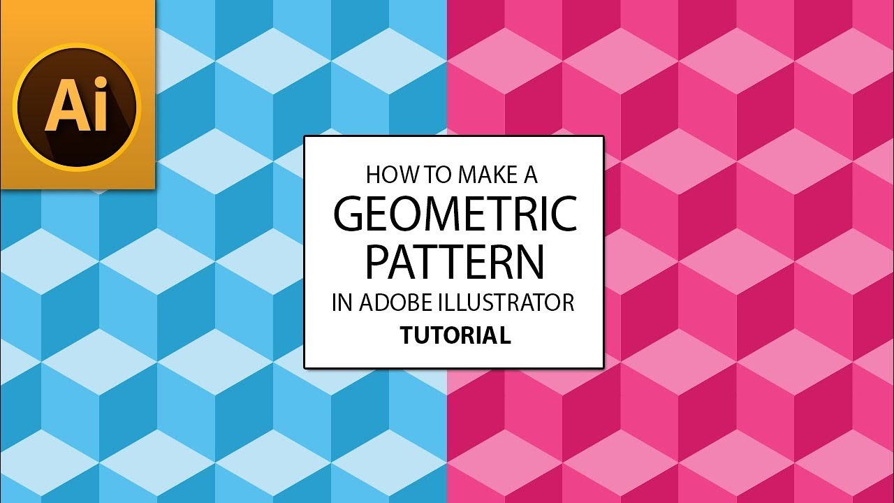 Repeating Geometric Pattern Tutorial in Illustrator