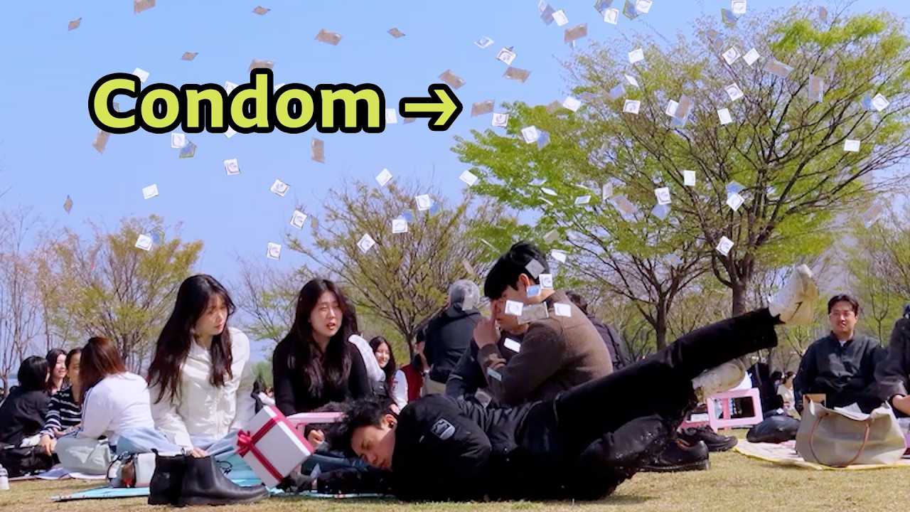 Dropping Condoms in Front of Strangers… This Got Awkward FAST