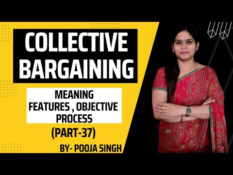 Collective Bargaining | Meaning | Objectives | Process | HRM | Part-37 | B.Com | BBA | MBA | M.Com