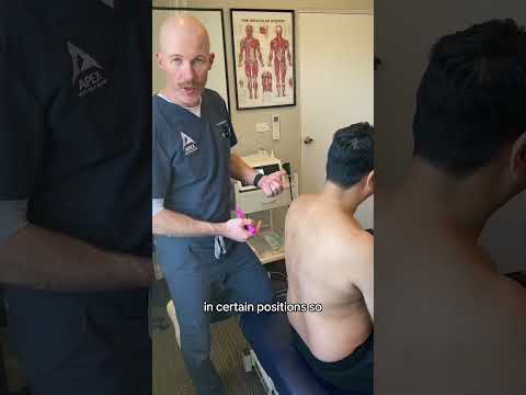 Treatment for shoulder blade tension