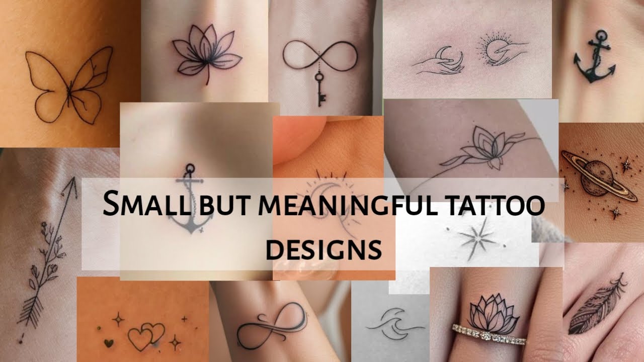Small But Meaningful Tattoo Designs For Everyone | What is the best idea for a small tattoo?