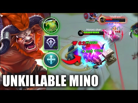 THANK YOU FOR ATTACKING ME | MINOTAUR'S HEALING BUILD