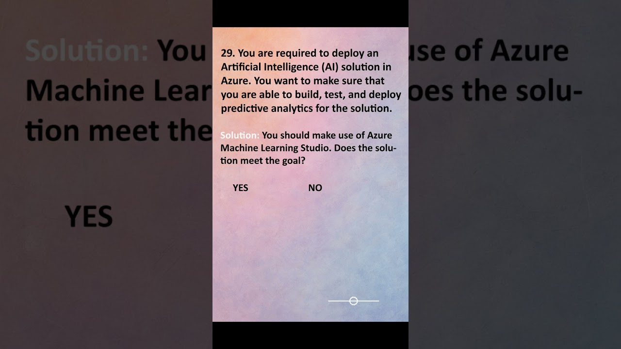 Microsoft Azure Fundamentals AZ 900 - Q 29 100% Exam PASS