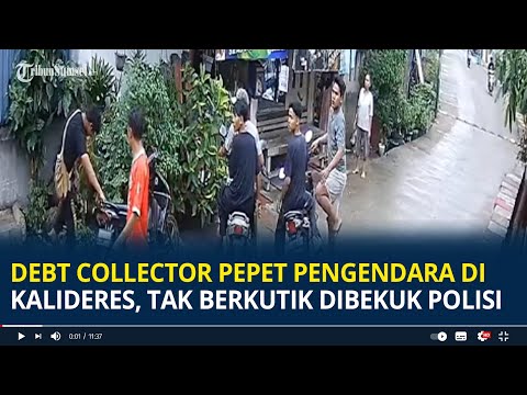 Viral Debt Collector Pepet Pengendara di Kalideres, Kini Tak Berkutik Dibekuk Polisi