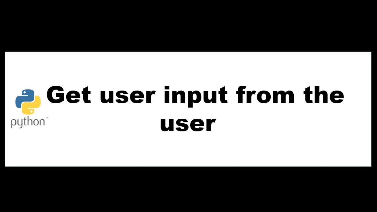 Python Bangla Tutorials 6 :  Get user input from the user