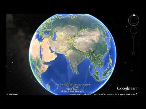 Bhutan Google Earth View