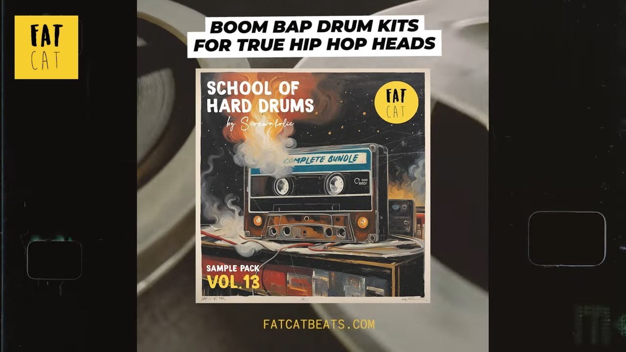 Hip Hop Sample Packs & Boom Bap Drum Kits by FAT CAT BEATS (Download now)
