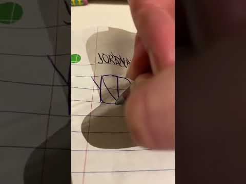 Making the Name “Jordyn” into a Logo!!