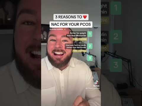 These are 3 AMAZING reasons to ❤️ NAC for your PCOS (n acetyl cysteine) PCOS supplement.