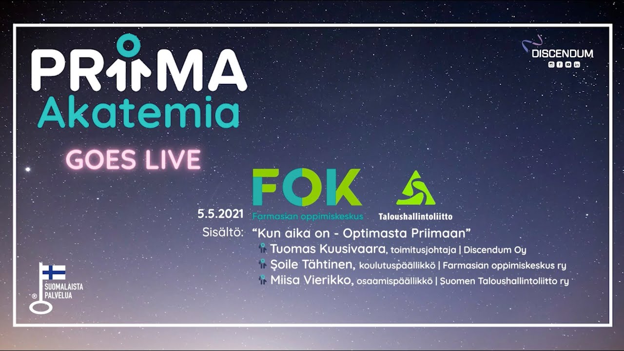 Priima Akatemia Live - 