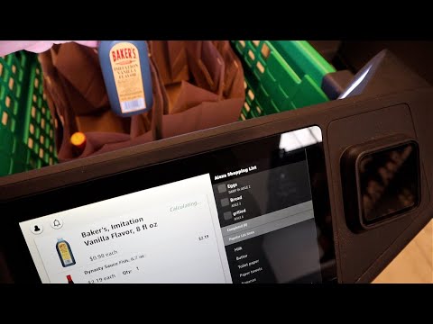 Amazon Fresh Store Shop With Me - How it Works + Dash Cart Instant Checkout