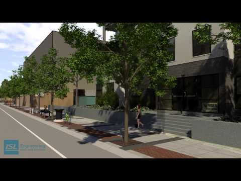 Columbia Avenue (105 Avenue) Streetscape - Preliminary Design