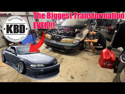 The Best Body Kit For Your S14!! // Biggest Transformation Ever