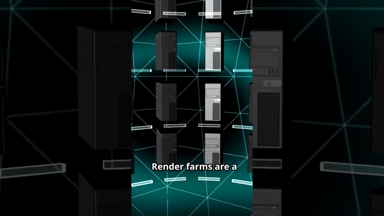 What is a Render Farm? Explained Simply! #shorts #renderfarm #3drendering #cloudrendering #3dartist