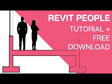 Revit People Component Tutorial: Illustrator to Revit Silhouette