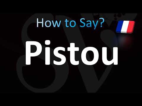 How to Pronounce ''Pistou'' Correctly! (French)