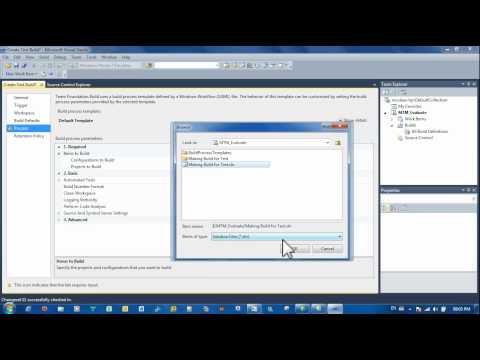 Adding manual builds to Microsoft Test Manager 2010 | Nicolaas's space