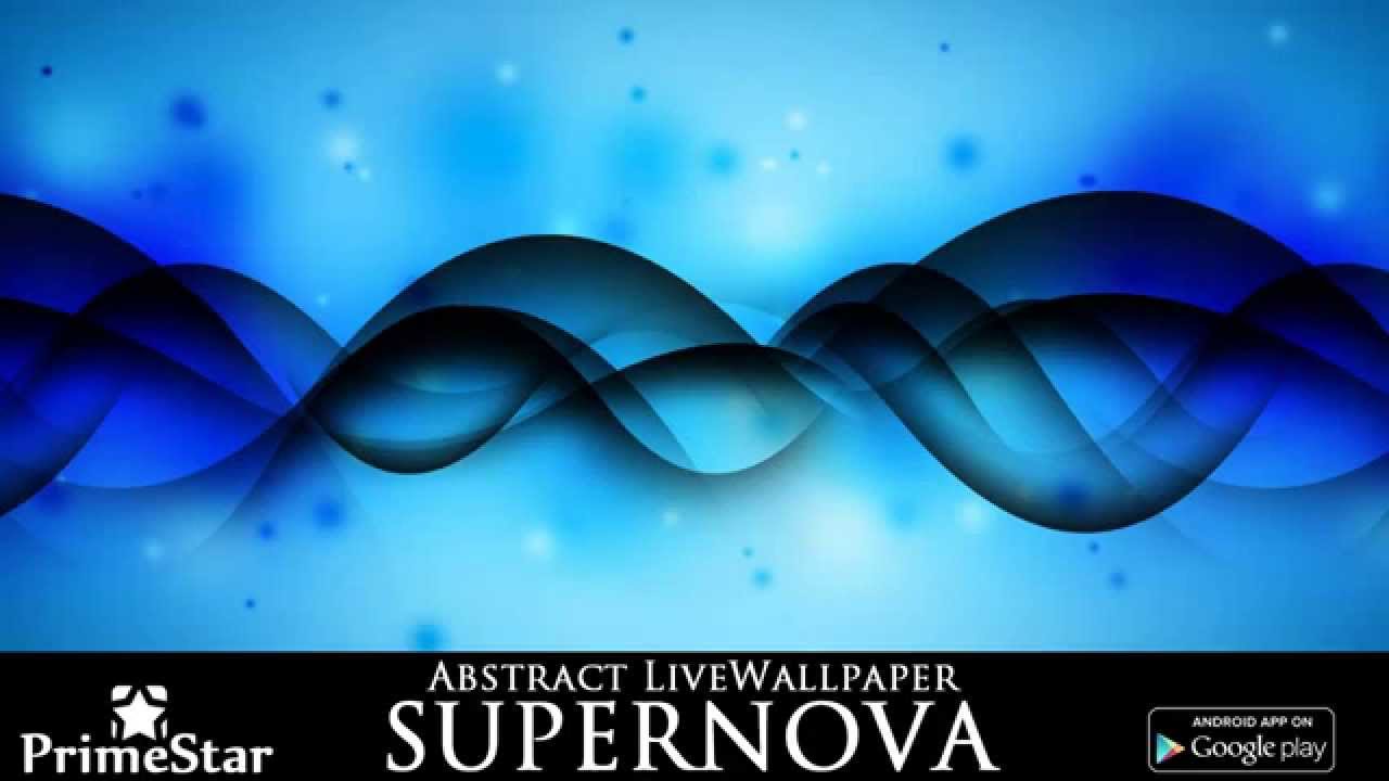 Abstract Live Wallpaper Supernova